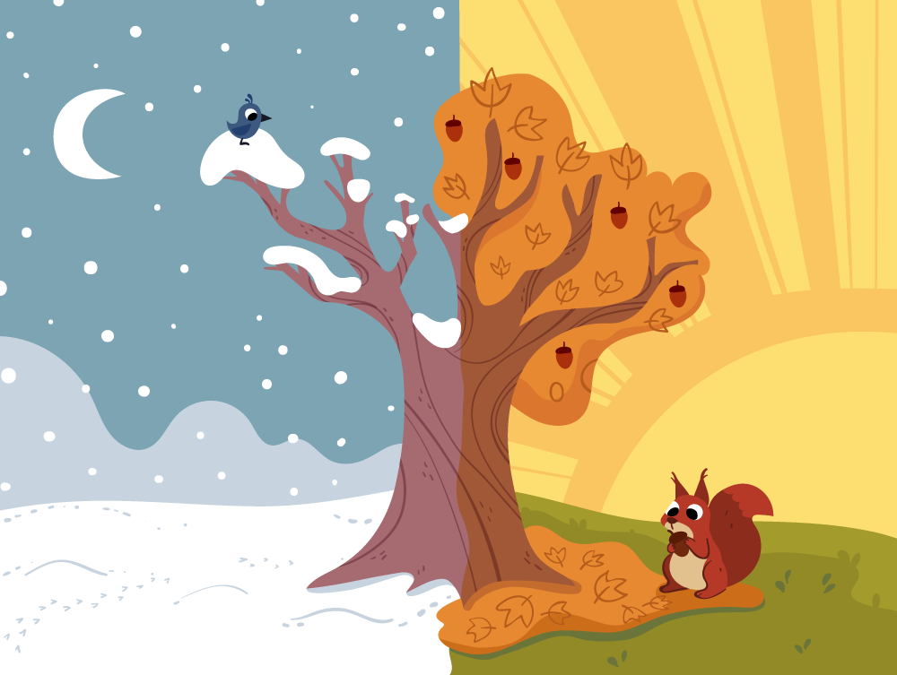 Varme og kolde farver